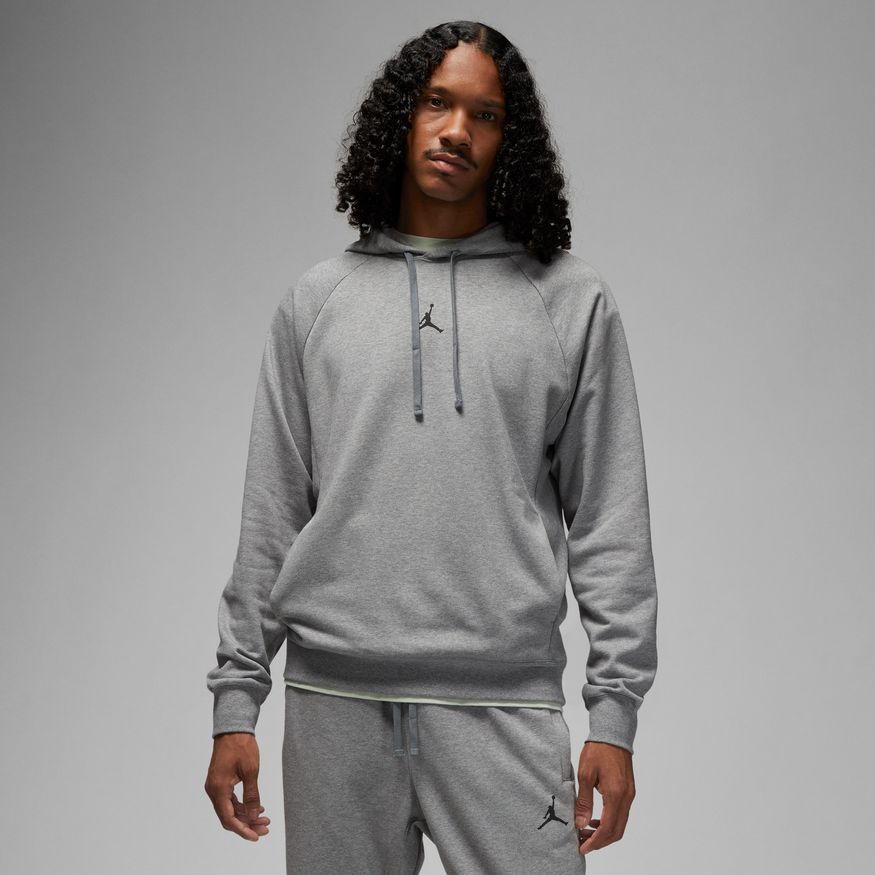 Jordan Dri-FIT Sport Crossover Men's Fleece Hoodie 'Carbon Heather ...