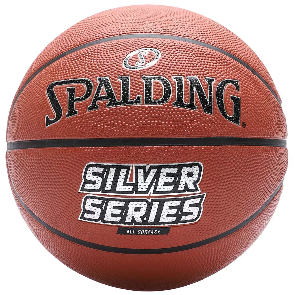 Spalding Silver Series Size 7 'Amber/Silver' – Bouncewear